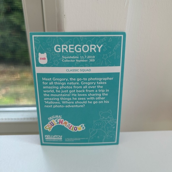 Squishmallows | Toys | Squishmallow Trading Card Series Gregory Goat ...